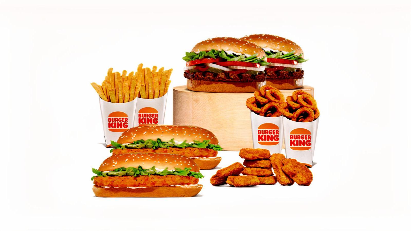 Burger king delivery menu store